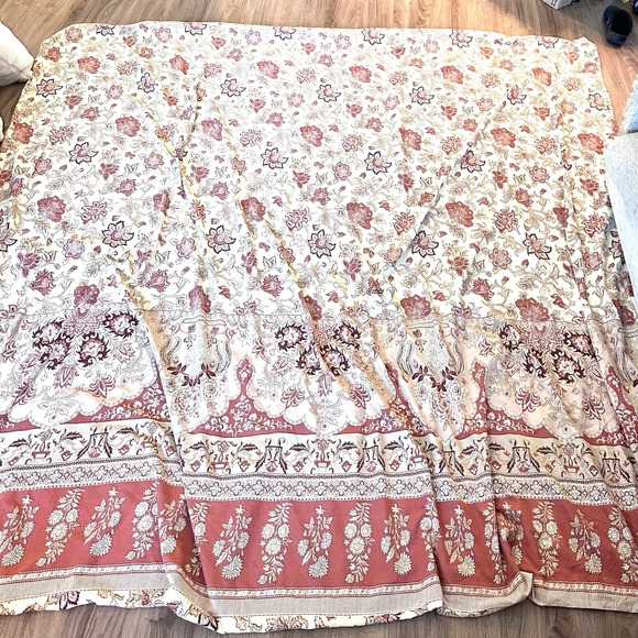 Pottery Barn | Bedding | Pottery Barn Tascha Palampore King Duvet 2 ...